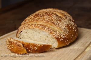 Semolina Sesame Artisan Bread - That Susan Williams