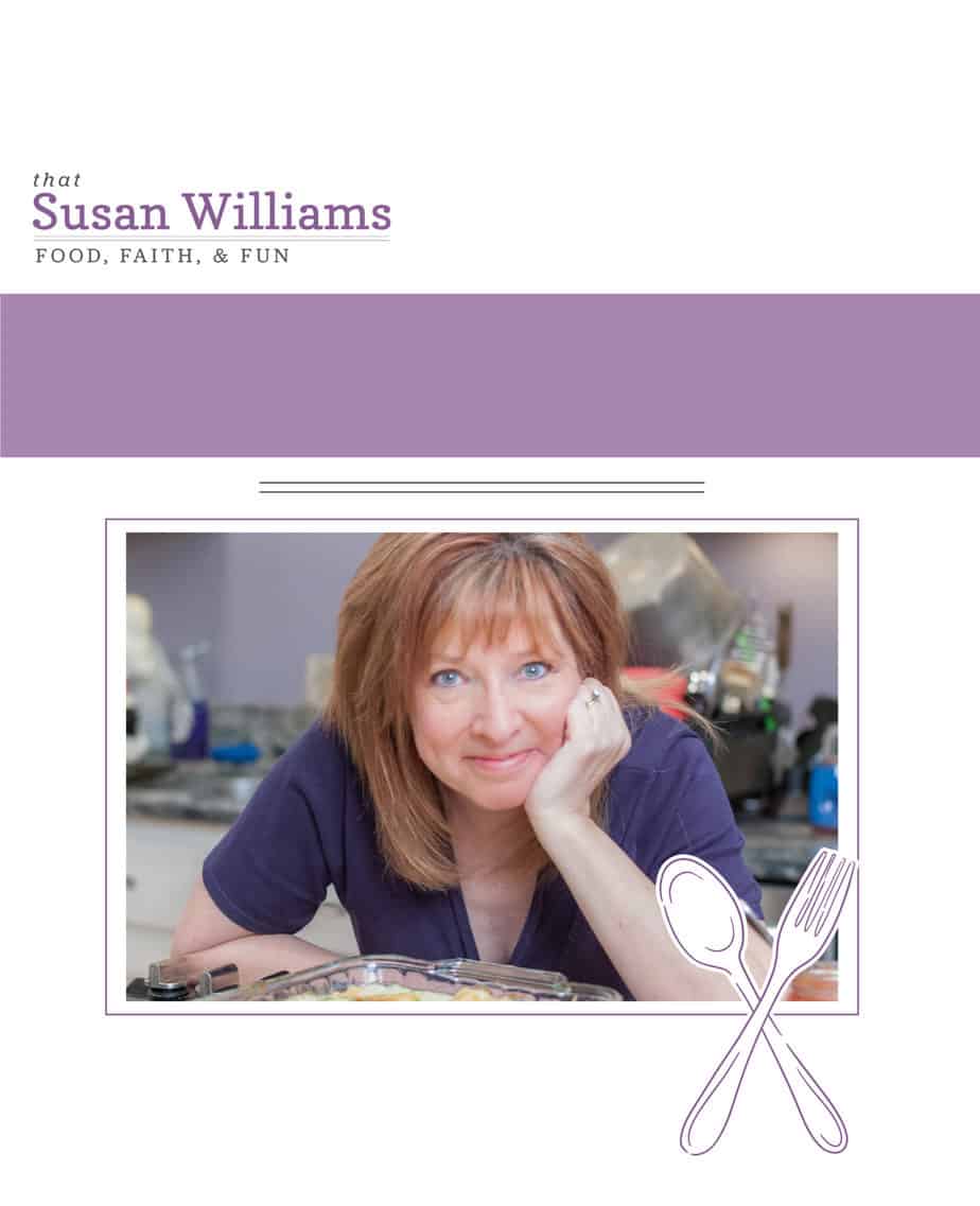 *That* Susan Williams Has Written A Cookbook! - That Susan Williams